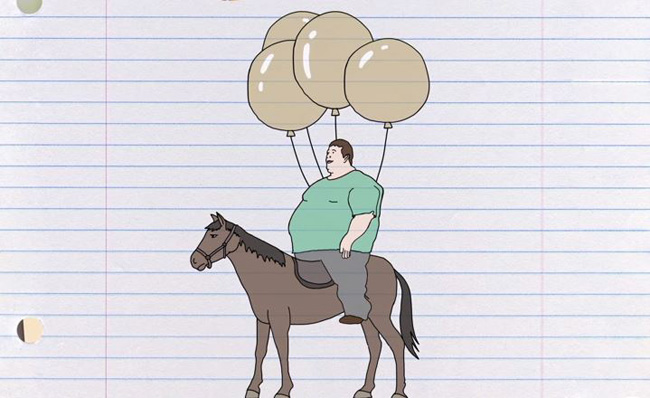 'The Blacklist' And Nathan Fielder Helping Obese People Ride Horses