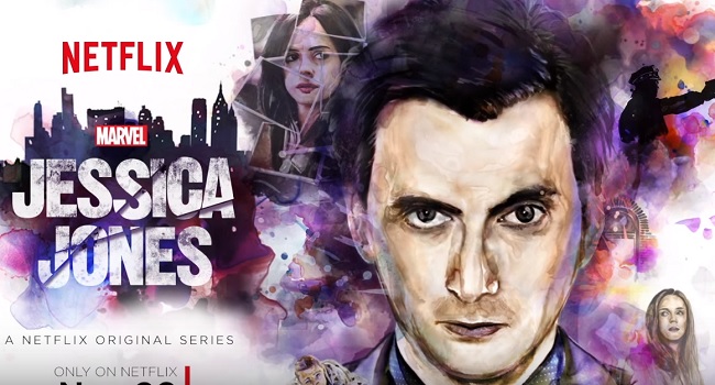 A New 'Jessica Jones' Poster Is All About Purple Man