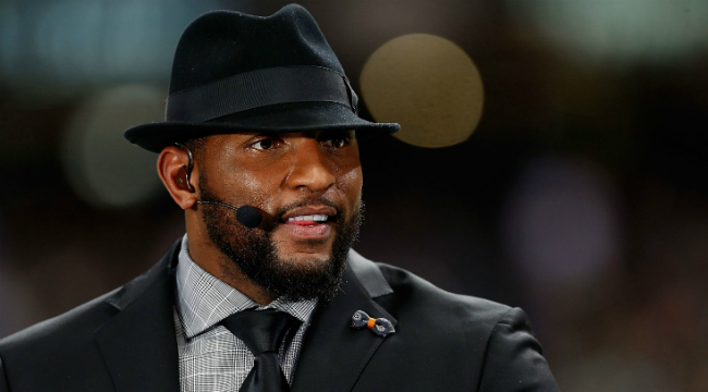 Ray Lewis Previews New Rap Song 'Can You Stand The Rain'