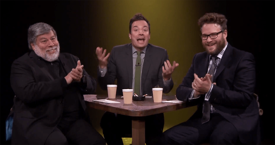VIDEO: Seth Rogen And Steve Wozniak Confess On 'The Tonight Show'