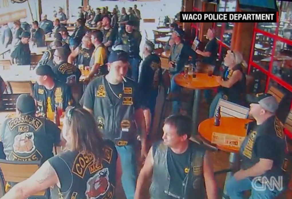 Police Released Security Footage From Waco Shootout