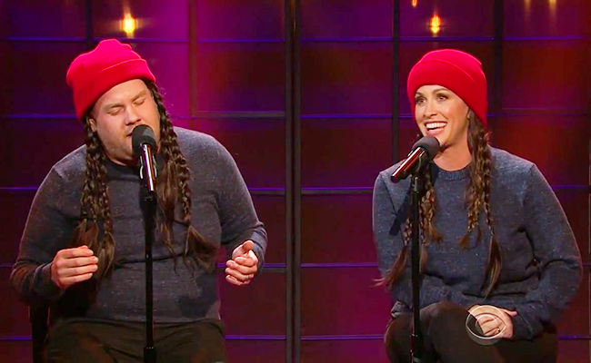 [WATCH] Alanis Morissette Modernized 'Ironic' With James Corden