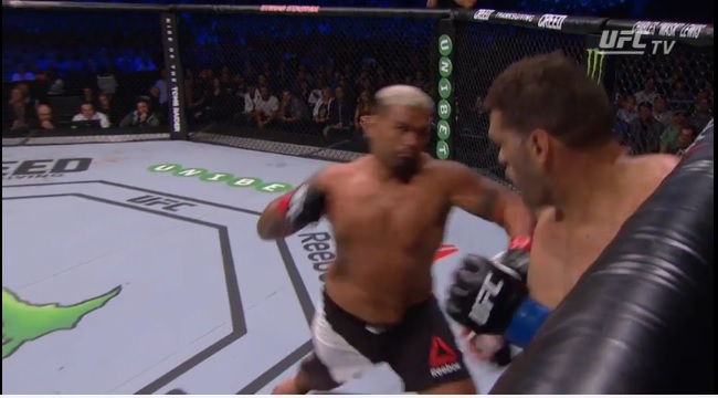 Check Out Mark Hunt's Big Knockout At UFC 193