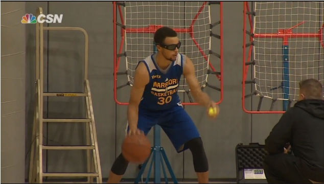 Steph Curry Will Mesmerize You With His Dribbling Drill