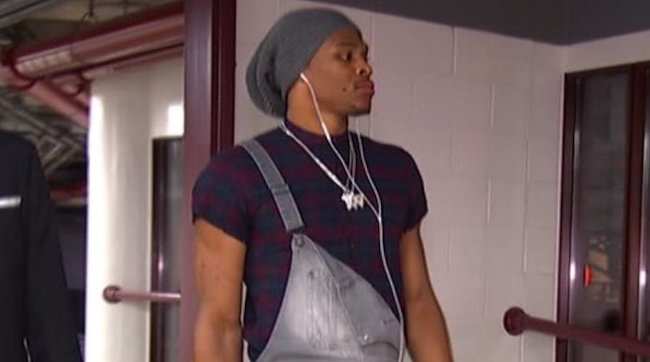 Russell Westbrook Is Back With Another Outrageous Outfit