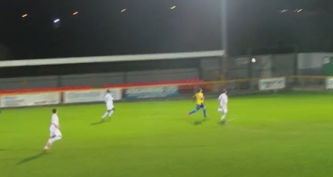 Video: Gust Of Wind Blows Soccer Ball Back For Goal