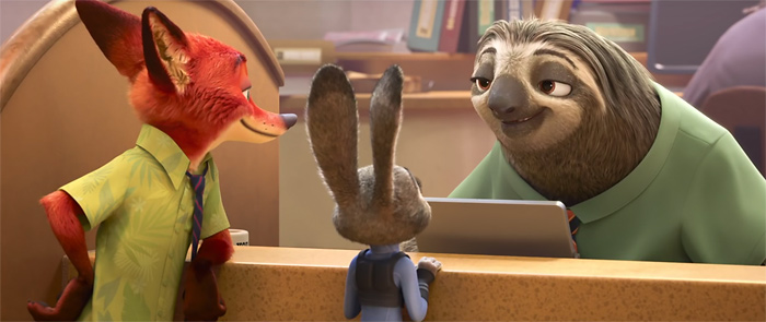 'Zootopia' Trailer: Sloths Run The DMV In Disney's Latest