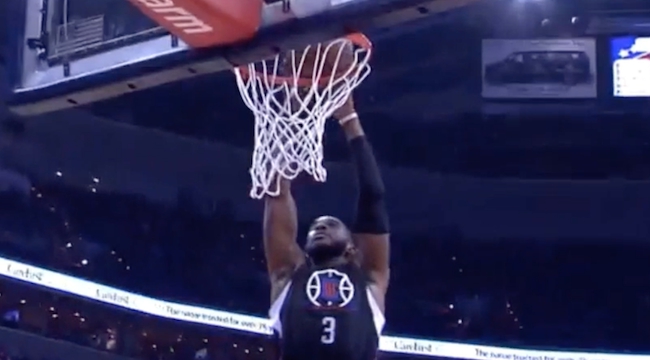 Watch Chris Paul Dunk And Appeal To The Clippers Bench For Approval