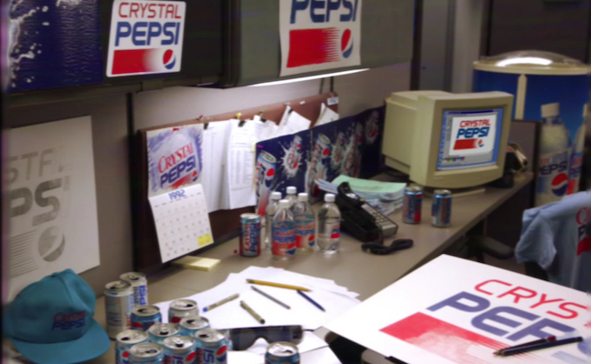 Crystal Pepsi's Return Is Celebrated In A Brand New But Very Retro Ad