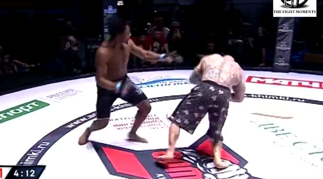 Watch Jeff Monson Get KO'd In His First Fight As A Russian Citizen