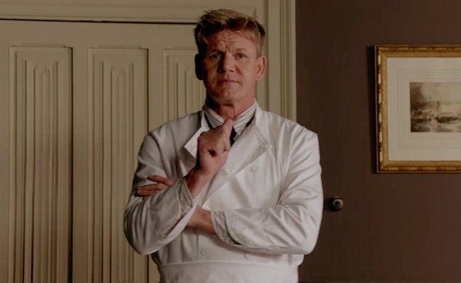 WATCH Gordon Ramsay's Naughty Santa Audition For 'Downton Abbey'