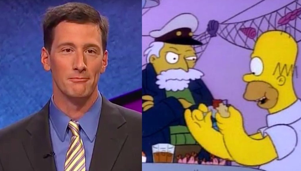 Did 'Jeopardy' Contestant Rip Off 'The Simpsons'?