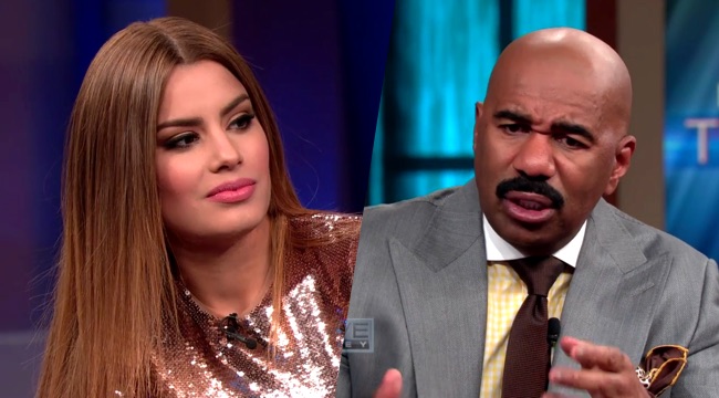 Steve Harvey Apologizes To Miss Colombia In Person