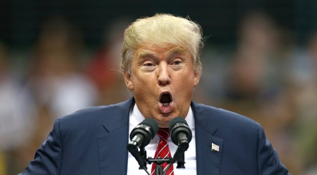 Donald Trump Looks The Same When His Eyes Are Replaced With His Mouth