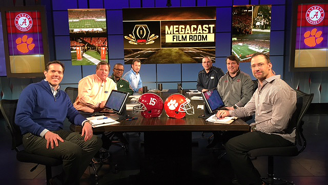 What's It Like To Be In ESPN's 'Film Room' During The National Title?