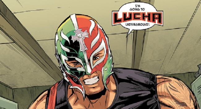 Lucha Underground's Comic Book Is Here And Amazing