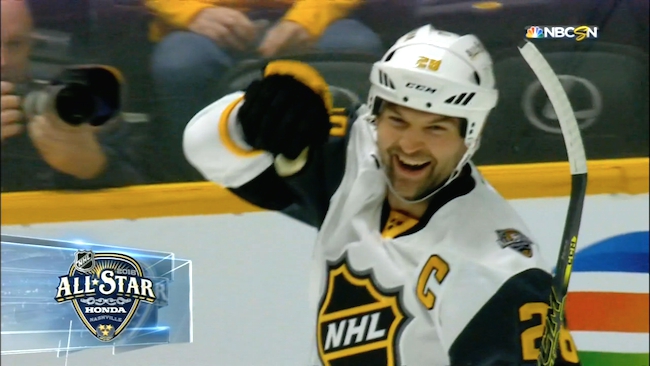 John Scott Scored And Fought In The NHL All-Star Game
