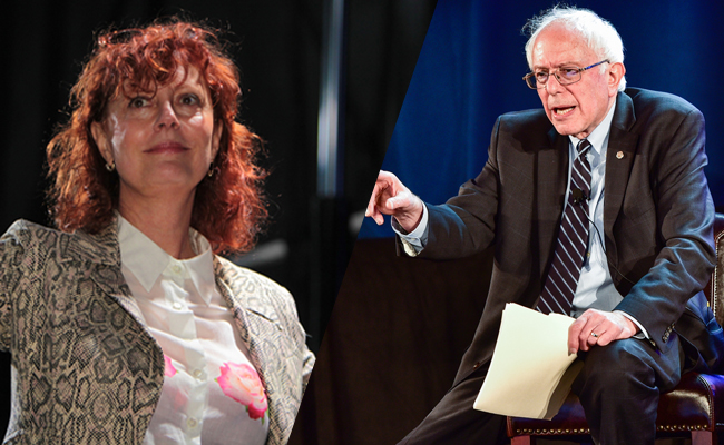 Susan Sarandon Helped Shut Down A Crazy Rumor About Bernie Sanders
