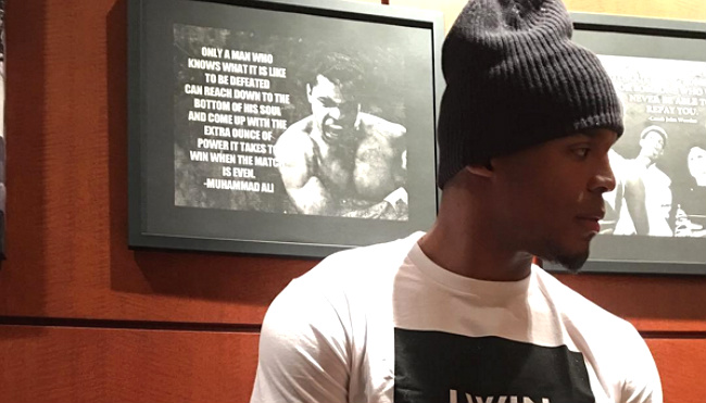 Cam Newton Posts Umlaut-Filled Message Of Inspiration To Instagram