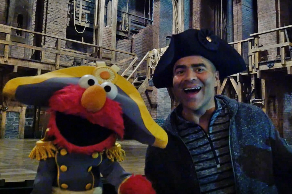 Elmo visits ‘Hamilton,’ and his reaction to the American Revolution is ...