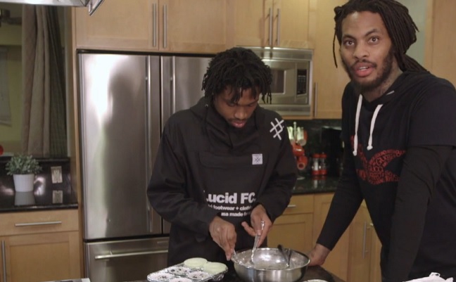 Waka Flocka, Raury Show How To Make Vegan Blueberry Muffins