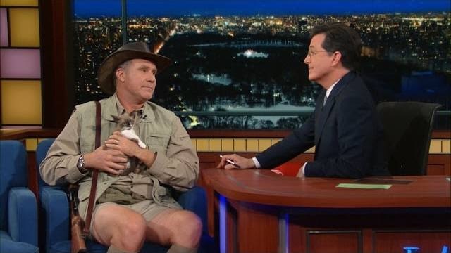 Will Ferrell Is The Exotic Animal Expert 'The Late Show' Needs Now