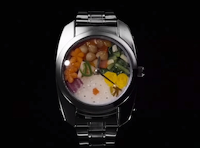 The Bento Watch Is An Amazing Snacking Device