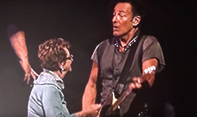 Bruce Springsteen Danced With His 90-Year-Old Mother During MSG Show
