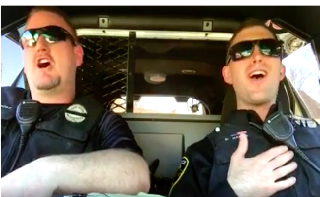 WATCH These Cops Are Trying To Keep Hope Alive By Lip Syncing Journey