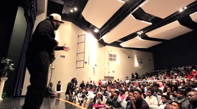 [Video] Motivational Speaker Eric Thomas Gets Intense With Students