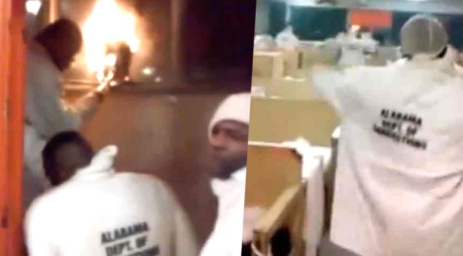 [Video] Footage Of Alabama Prison Riot Filmed By Inmate