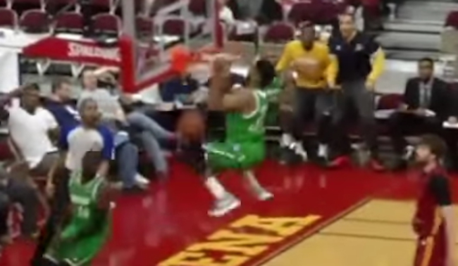 D-League Dunk Master DJ Stephens Almost Kissed The Rim On This Jam