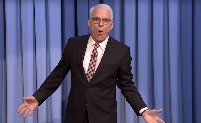 Watch Steve Martin Sing About Not Wanting To Do 'The Tonight Show'