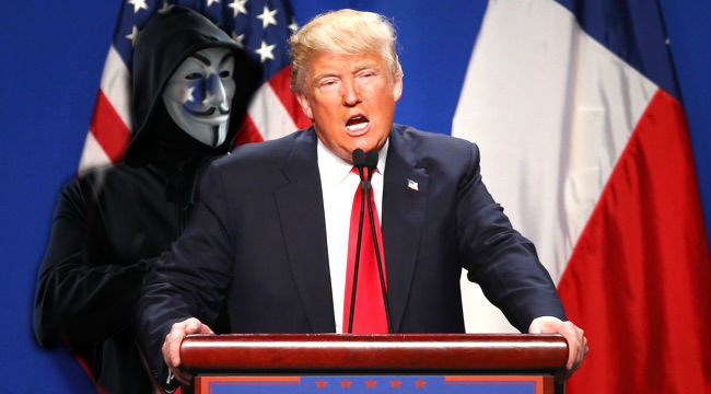 Can Anonymous Take Down Donald Trump?