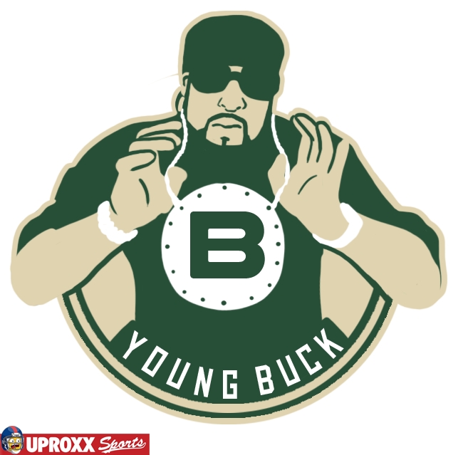 Redesigning NBA Logos As Hip-Hop Artists