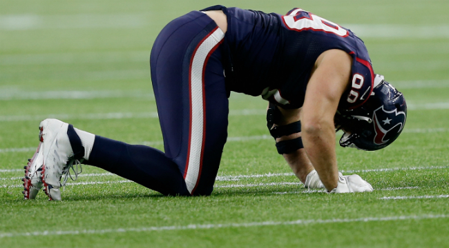 J.J. Watt May Miss The Entire Season After Re-injuring His Back