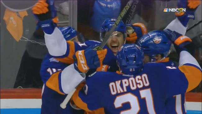 Watch The Islanders Win Their First Playoff Series In 23 Years