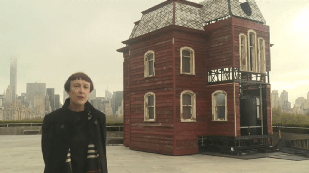 'Psycho' house scares up a spot on NY museum's roof