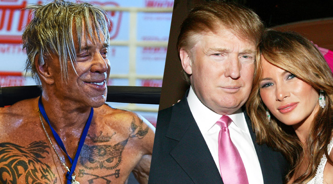Mickey Rourke Almost Makes You Feel Sorry For Trump With Vicious Rant