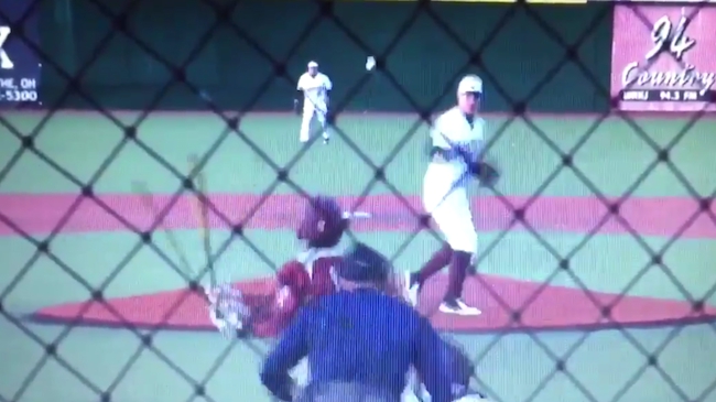 High School Pitcher Snags A Screaming Line Drive With His Bare Hand