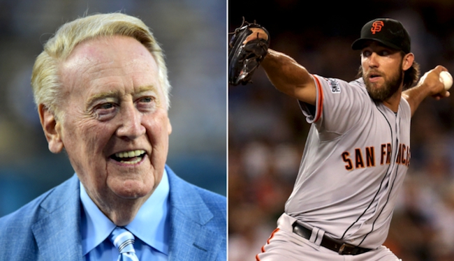 Vin Scully Tells A Great Story About Madison Bumgarner And A Rabbit