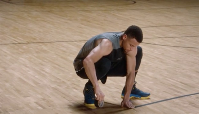 All The Three-Second Ads From Steph Curry’s Five First-Half Threes