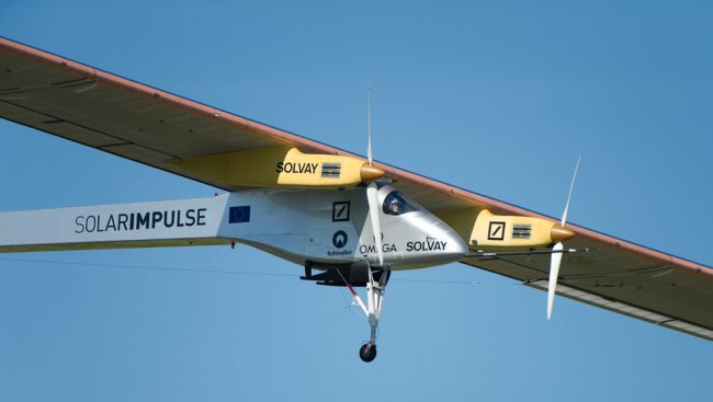 The Solar Impulse 2 Is Flying Around The World Using Solar Power