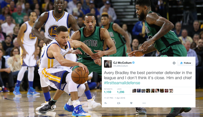 Is Avery Bradley The Best Perimeter Defender Like C.J. McCollum Says?