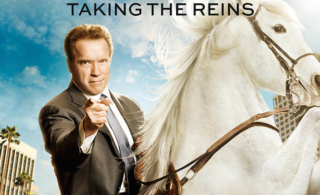 Arnold Takes The Reins From Trump In New 'Celebrity Apprentice' Poster