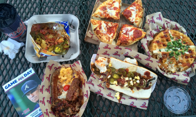 Eating All The Crazy Food At The Braves' Turner Field