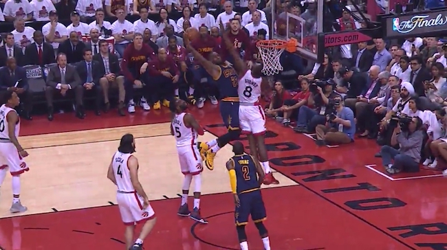 LeBron James Hung In The Air Forever For This Beautiful Finger Roll