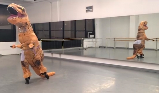 America's Favorite Dancing T-Rex Is Back To Dazzle Us Once Again