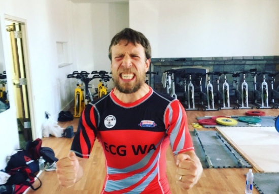 Daniel Bryan Won A Sweet Samurai Sword In A Weightlifting Competition