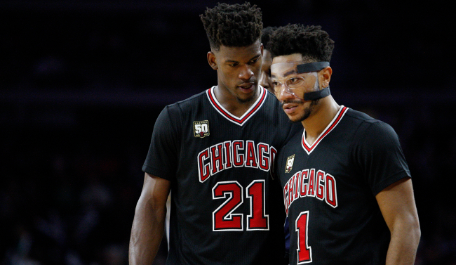 Jimmy Butler Posted A Genuine Tribute To Derrick Rose On Instagram